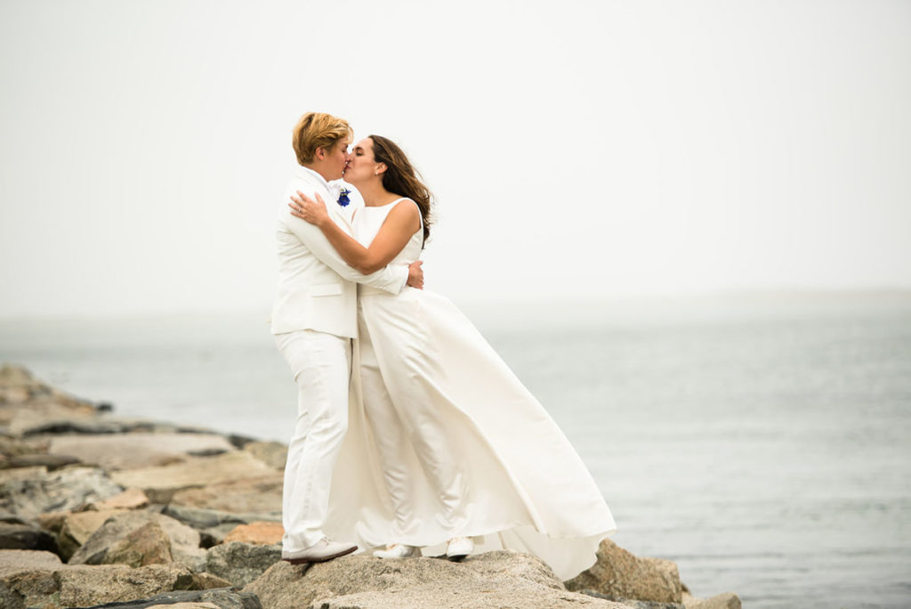 Cape Cod chapel wedding in Provincetown, Massachusetts