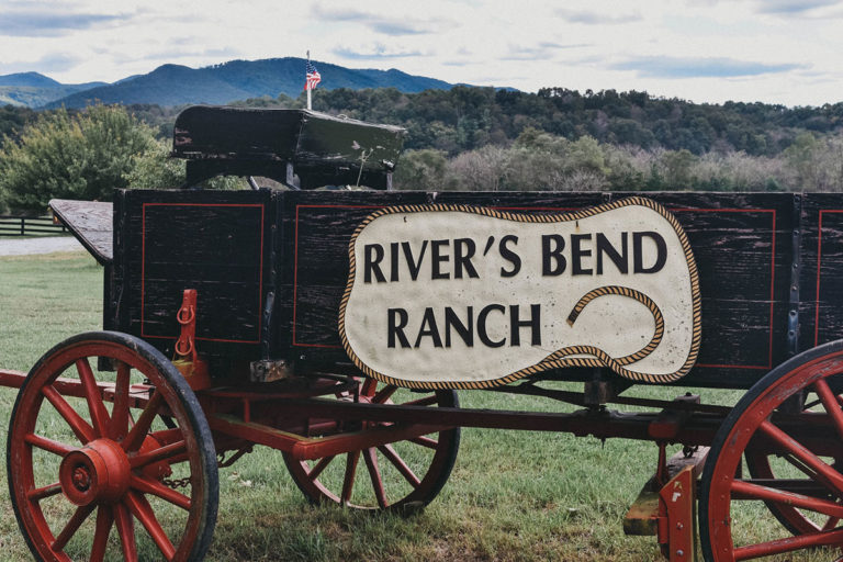 This moody fall ranch wedding in the Blue Ridge Mountains is a dream