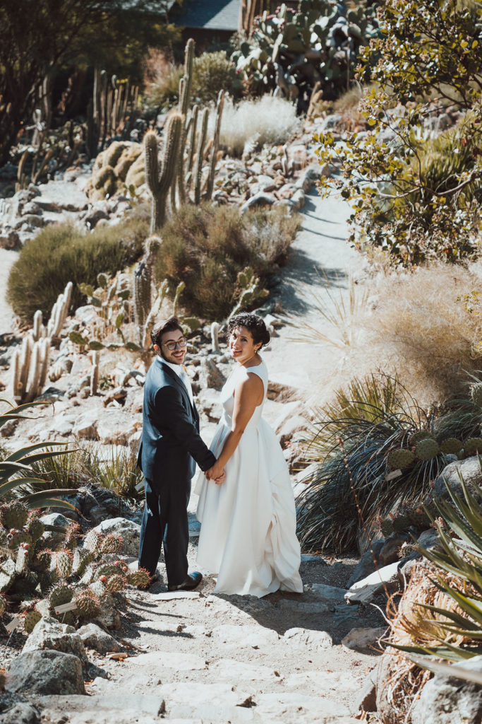 Intimate fall backyard wedding in Berkeley, California