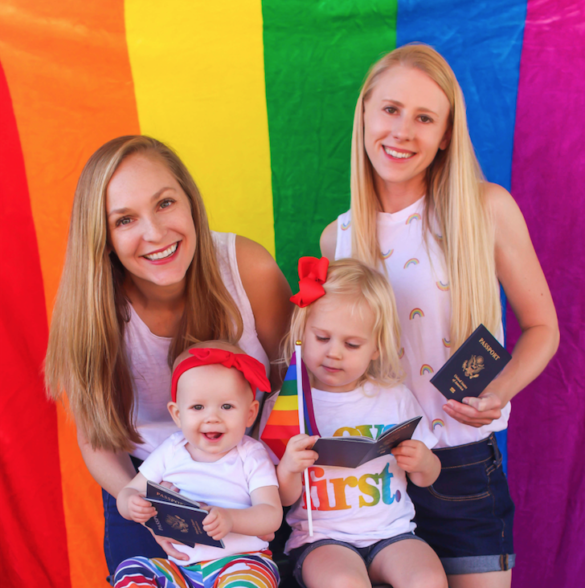 Raising our children as a two-mom family isn't always easy, but we love it