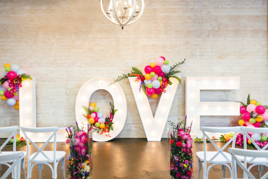 Colorful, whimsical wedding inspiration in Atlanta, Georgia