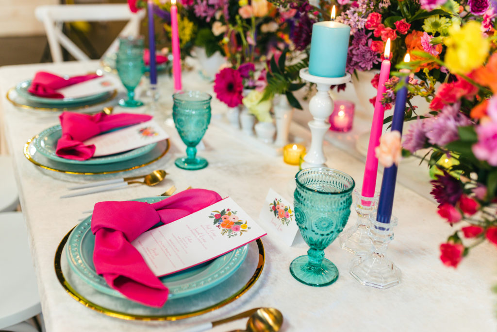 Colorful, whimsical wedding inspiration in Atlanta, Georgia