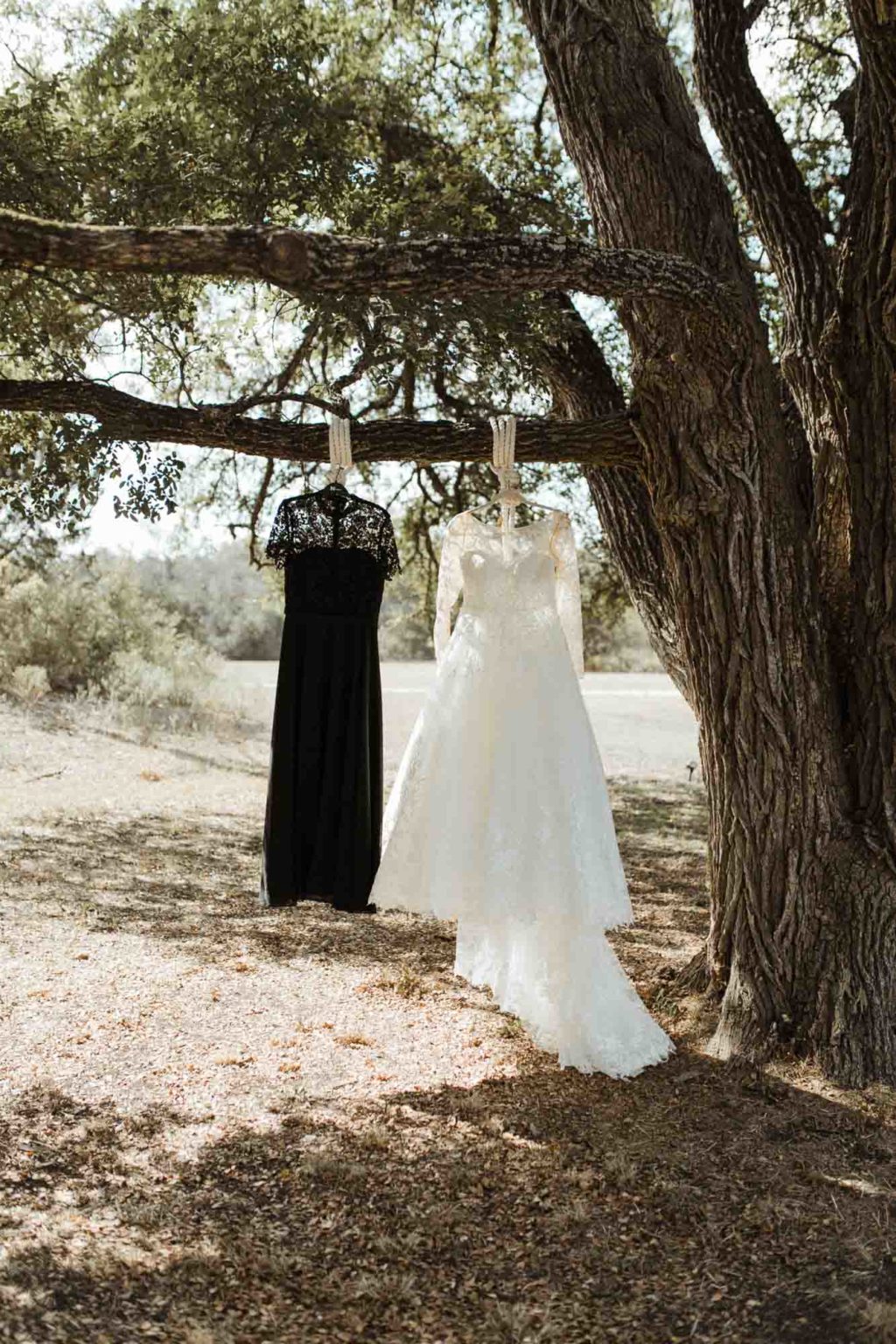 Beautifully gothic Texas wedding with creative details