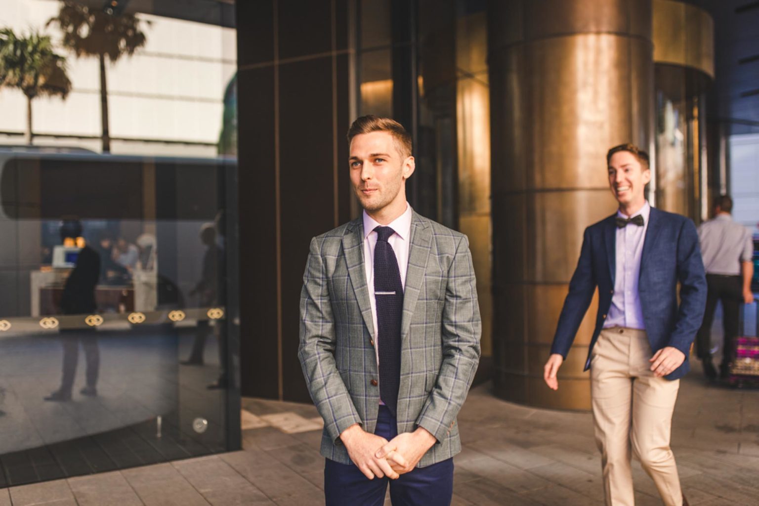 Sydney, Australia, microwedding with neighborhood pub reception
