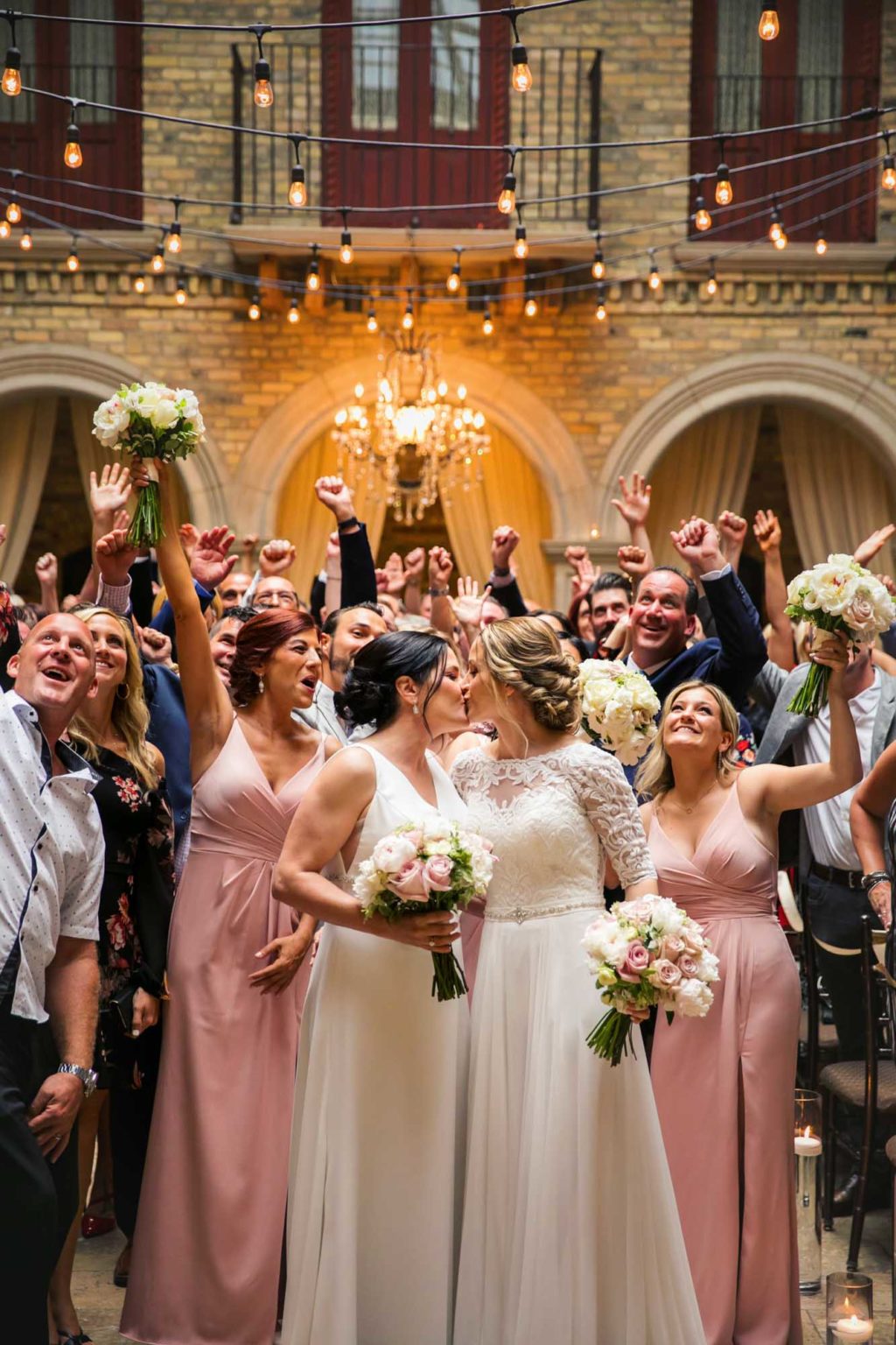 Love was in the air at this magical Canadian wedding