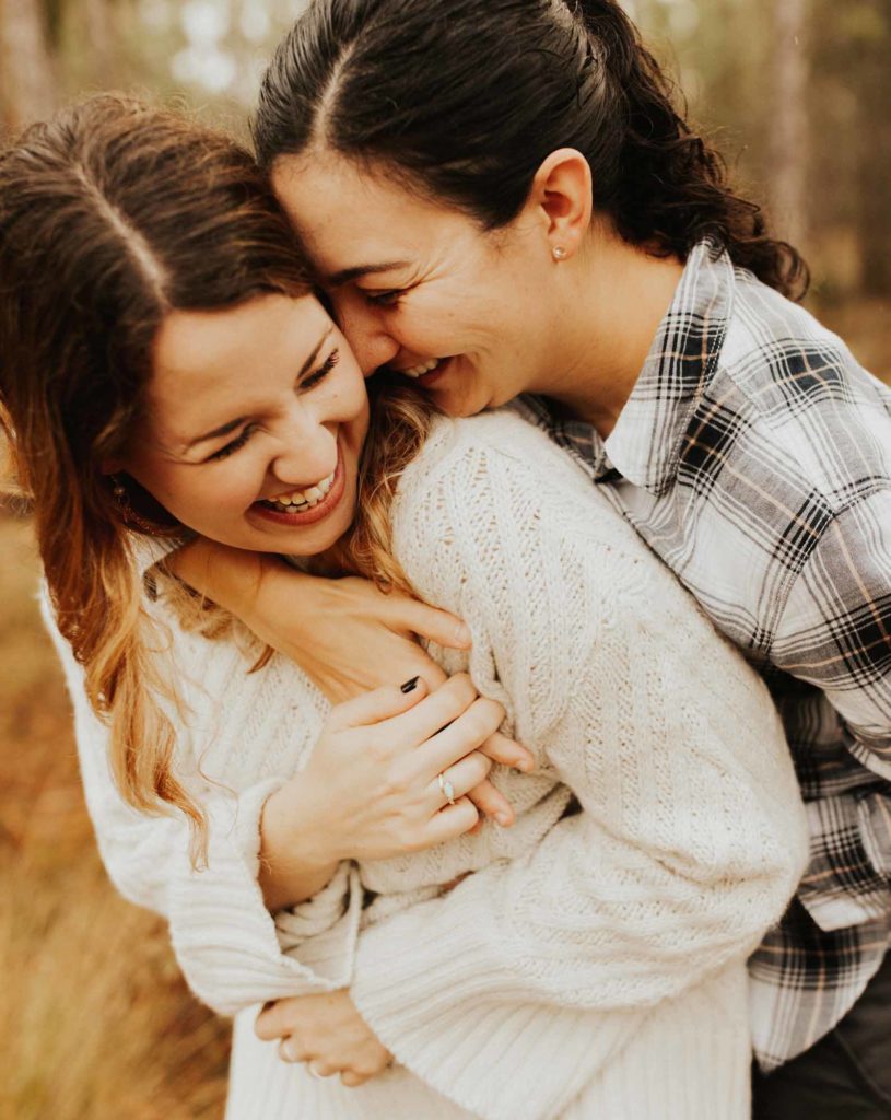 Casual, romantic photo session to celebrate long term love