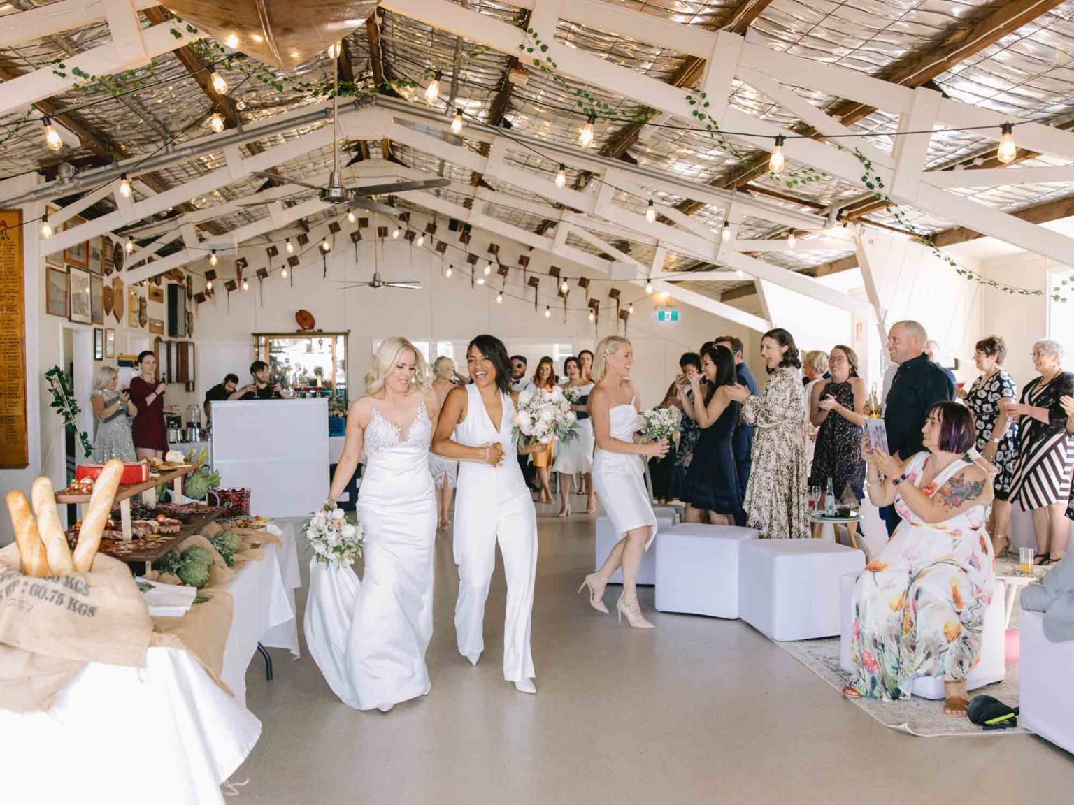 Intimate Australian beach wedding with DIY decor