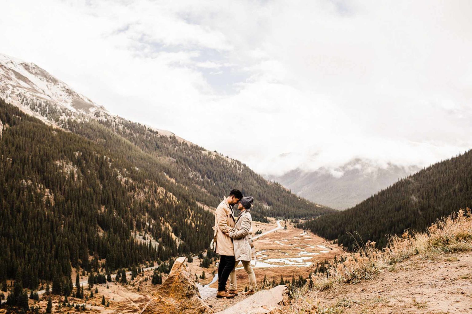 Breathtaking fall proposal at Colorado's iconic Maroon Bells