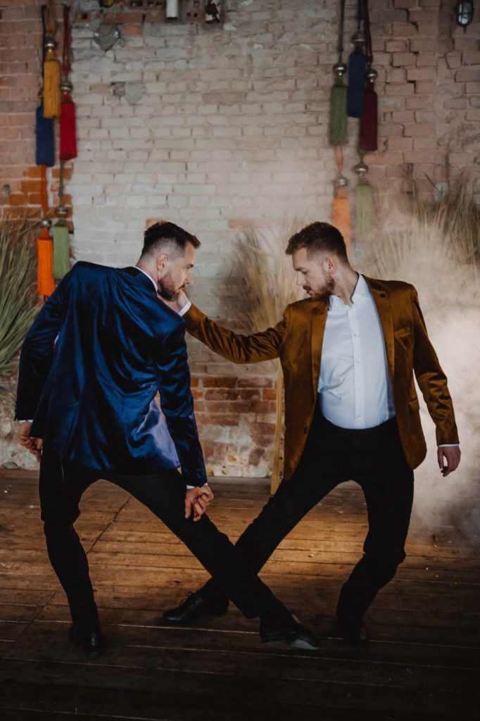 Moody and eclectic Polish wedding inspiration featuring professional ...