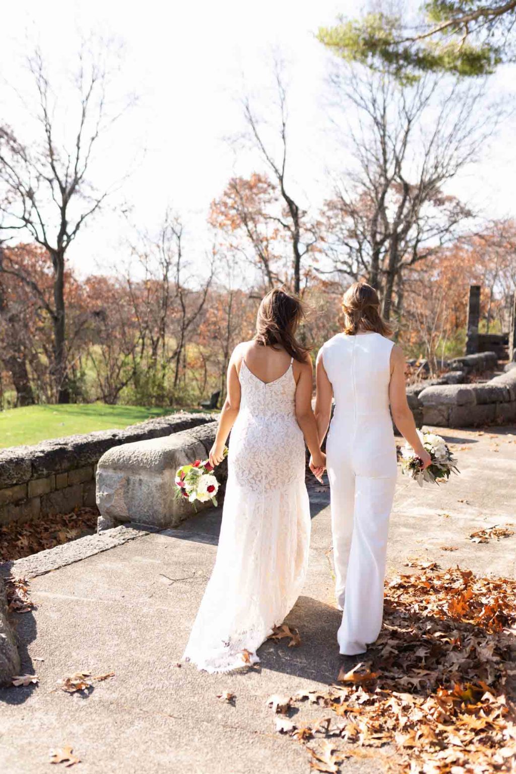 Sunny and intimate Boston elopement with surprise live band