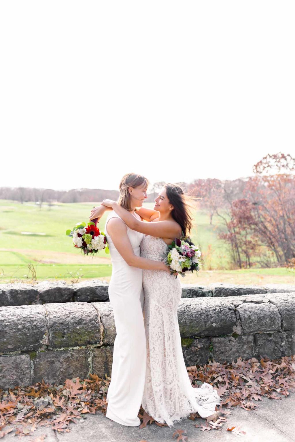 Sunny and intimate Boston elopement with surprise live band