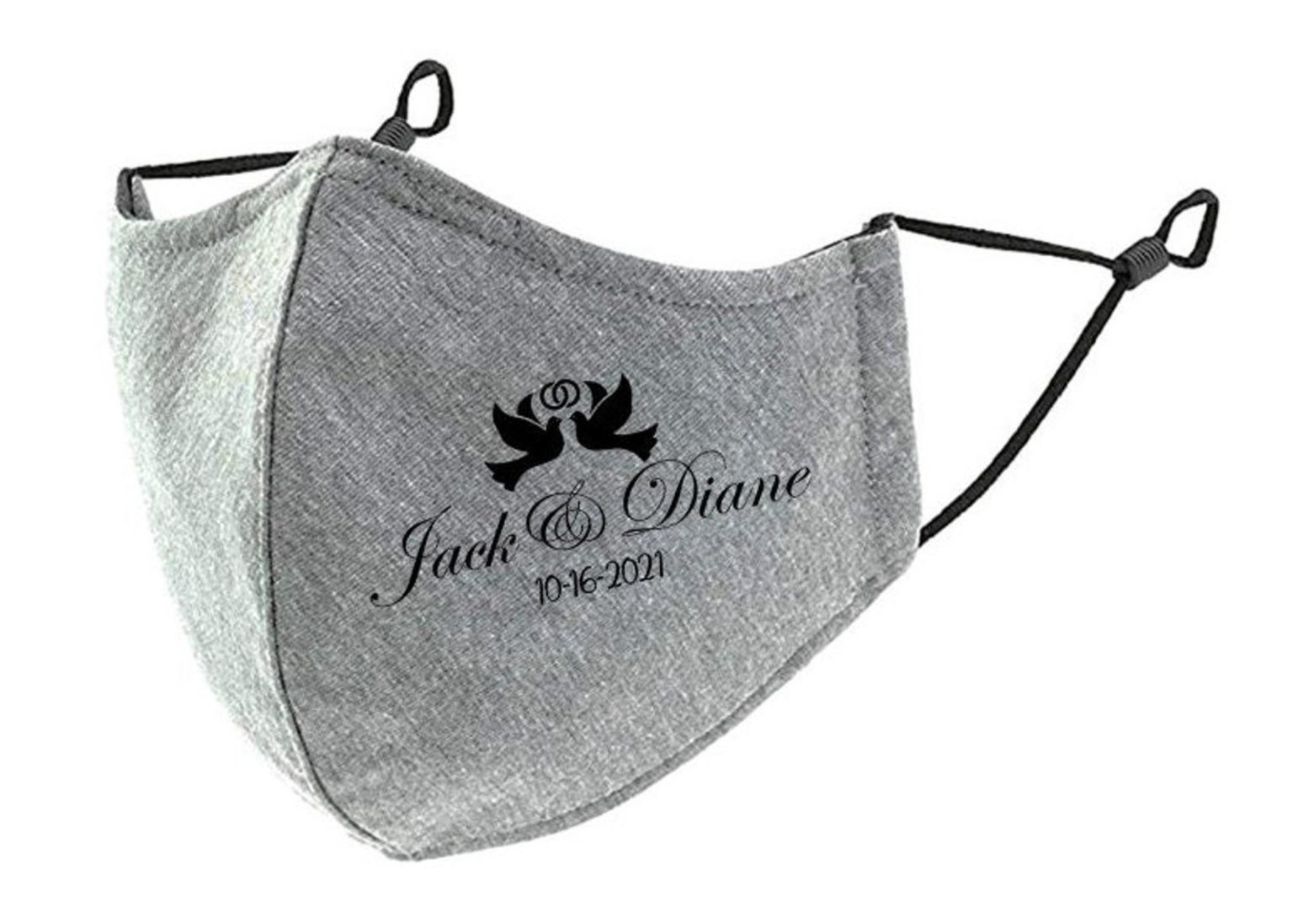 18 gorgeous face masks from Etsy for your Covid-safe wedding