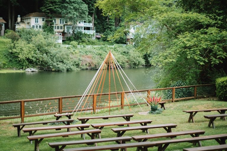 Emily, Willie and Sarah's DIY throuple wedding at the Inn on the ...