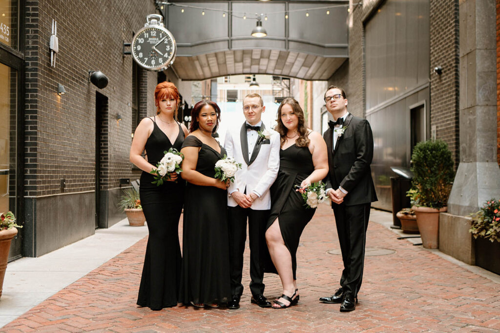 An elegant gay wedding for theater-loving grooms, inspired by Old ...