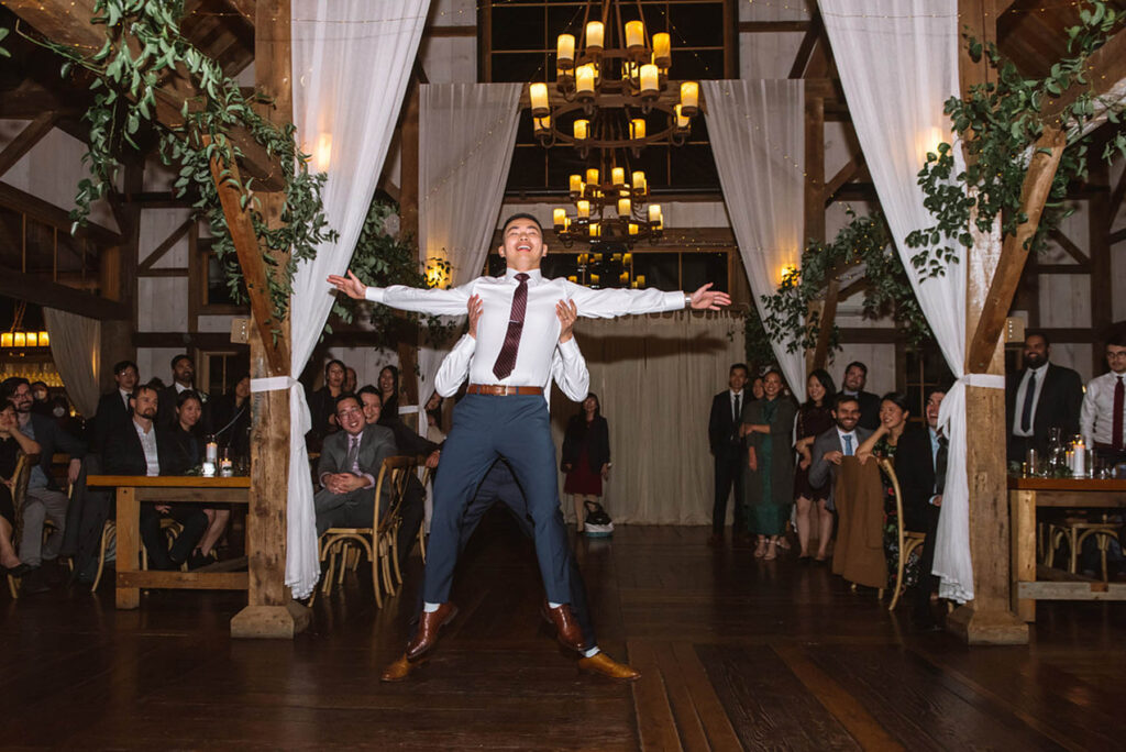This gay couple had a fall wedding on a farm with a choreographed first ...