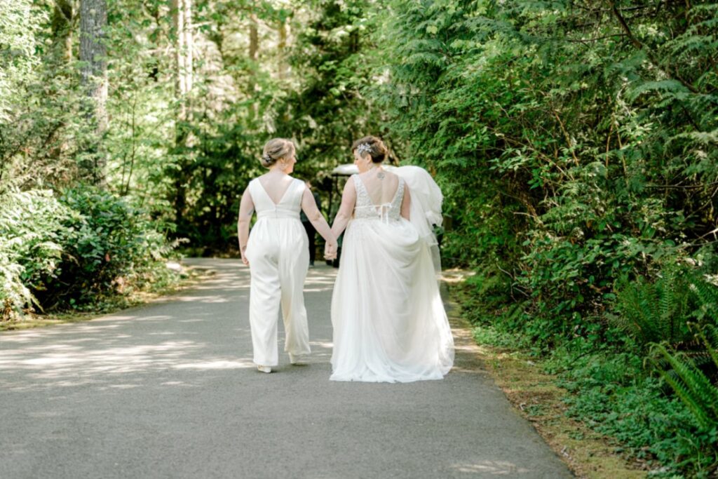 These Brides Celebrated Their Love with A Magical Forest Wedding at ...