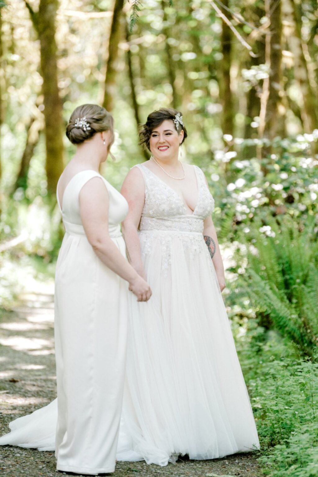 These Brides Celebrated Their Love with A Magical Forest Wedding at ...